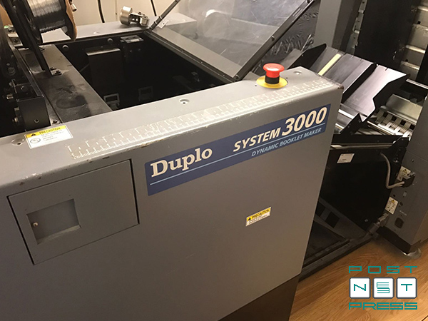брошюровщик Duplo DBM-300 (после башни Duplo DC-10/60) | гильотины ...
